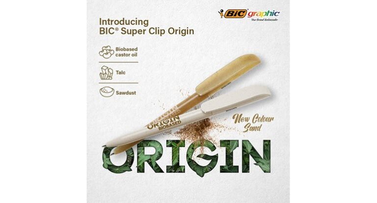 BIC SUPER CLIP ORIGIN NOW AVAILABLE IN SAND COLOUR - Sourcing City News